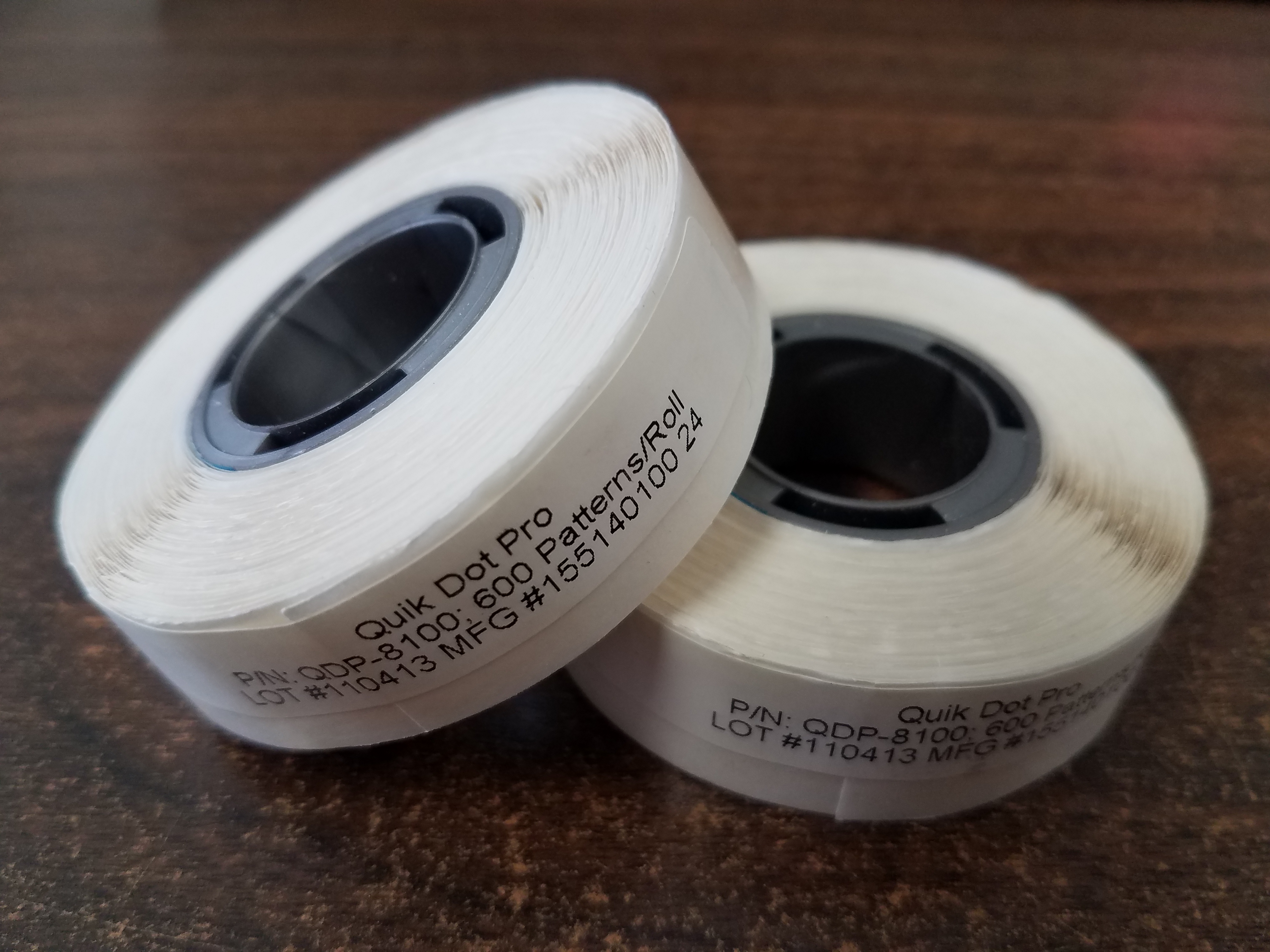 QDP-8100 Permenant Adhesive, Low/Medium Profile, 600/roll | Star ...
